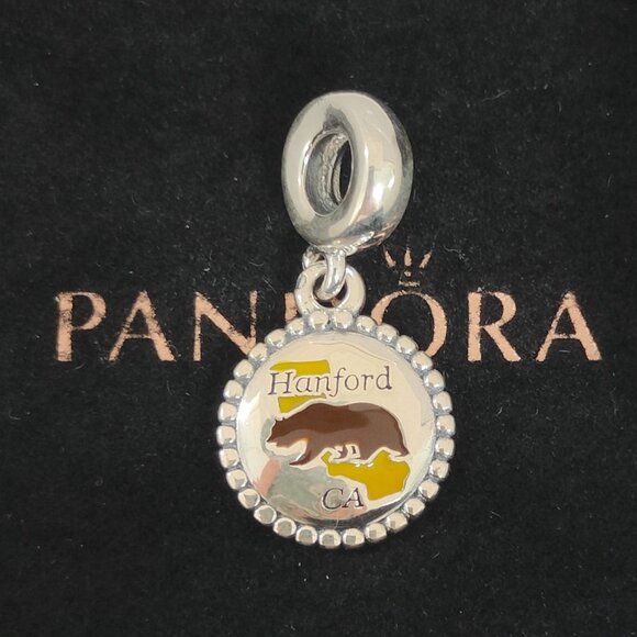 Pandora | Jewelry | Pandora Hanford Black Bear Exclusive Dangle Charm ...